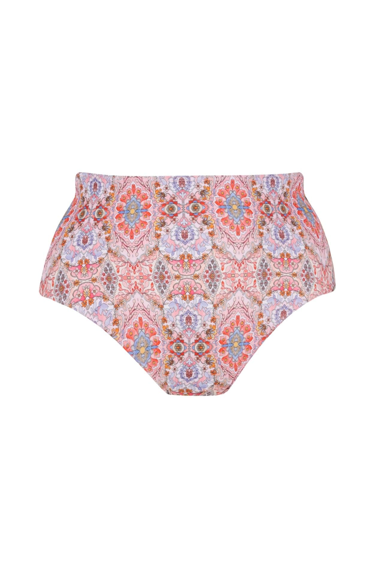 Black High Rise Bikini Bottoms | Curvy Swimwear Australia